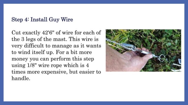 Install-mast-accessories.pptx | Computer Networking | Computing