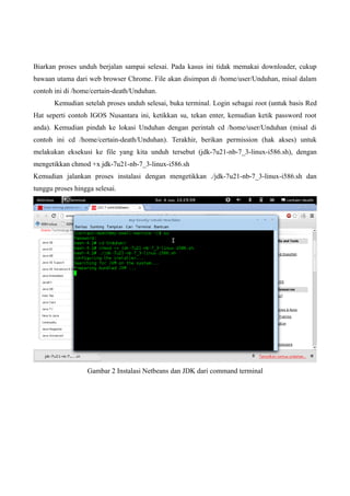 Install Netbeans dan JDK di Linux | PDF