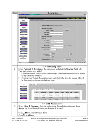 Install Note Juniper Netscreen Avaya Vsu Gateway And IP Softphones | PPT