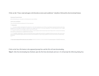 Android Studio Software Installation steps in windows. | PPT