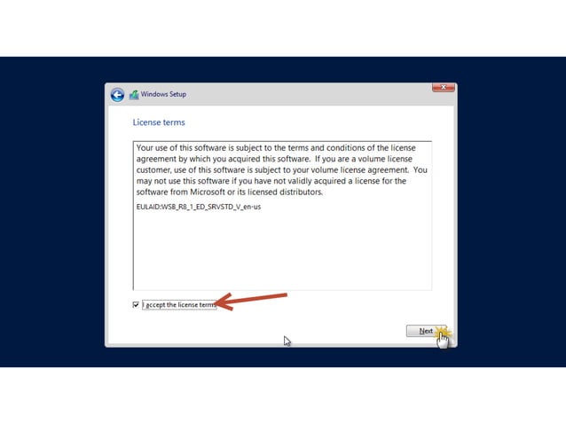 Install Windows Server 2012 Step-by-Step | PPTX