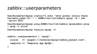 Automating Zabbix with Puppet (Werner Dijkerman / 26-11-2015) | PPT
