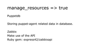 Automating Zabbix with Puppet (Werner Dijkerman / 26-11-2015) | PPT