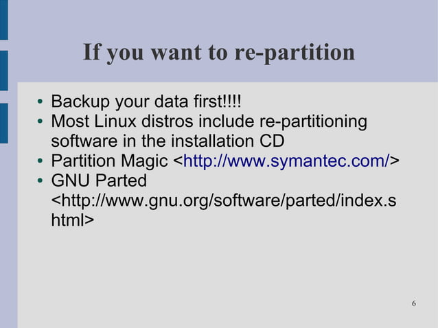 Installing Linux: Partitioning and File System Considerations | PDF | Computing | Technology ...