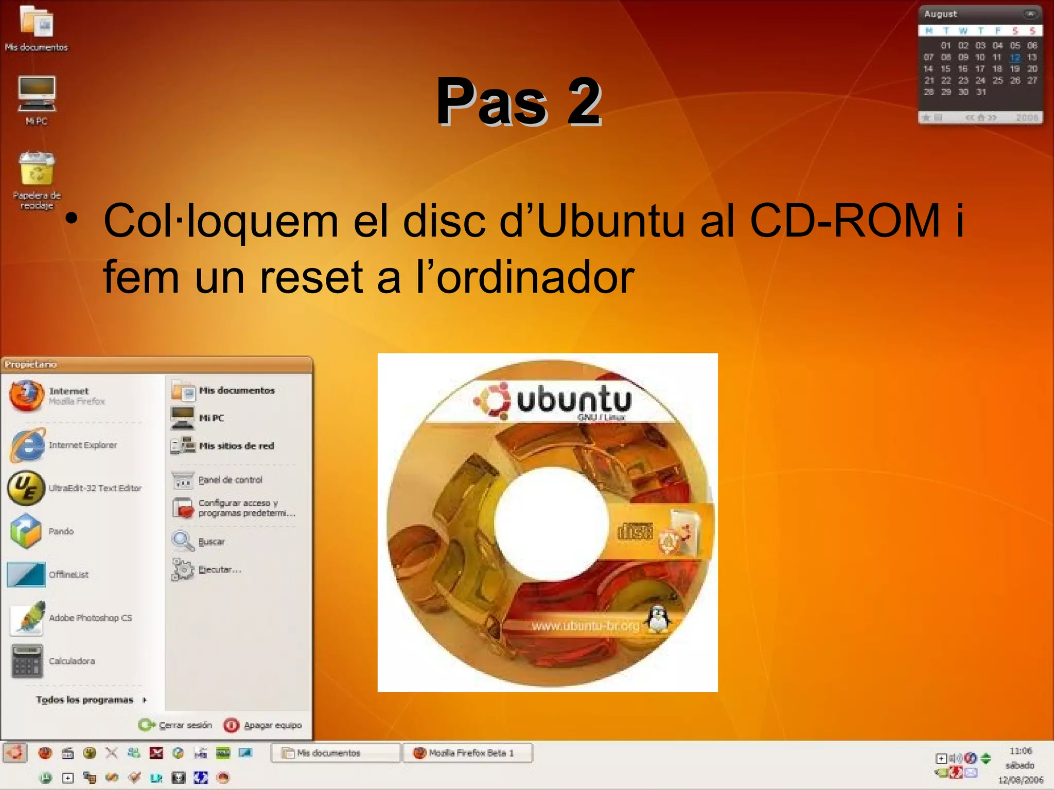 Instal·lació de l’ubuntu | PPT
