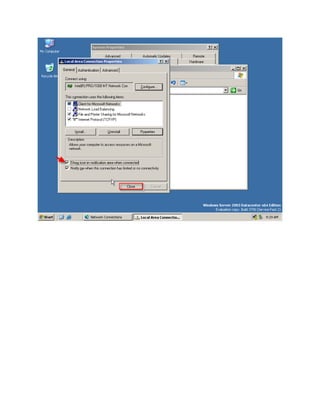 Install active directory in windows server 2003 | PDF
