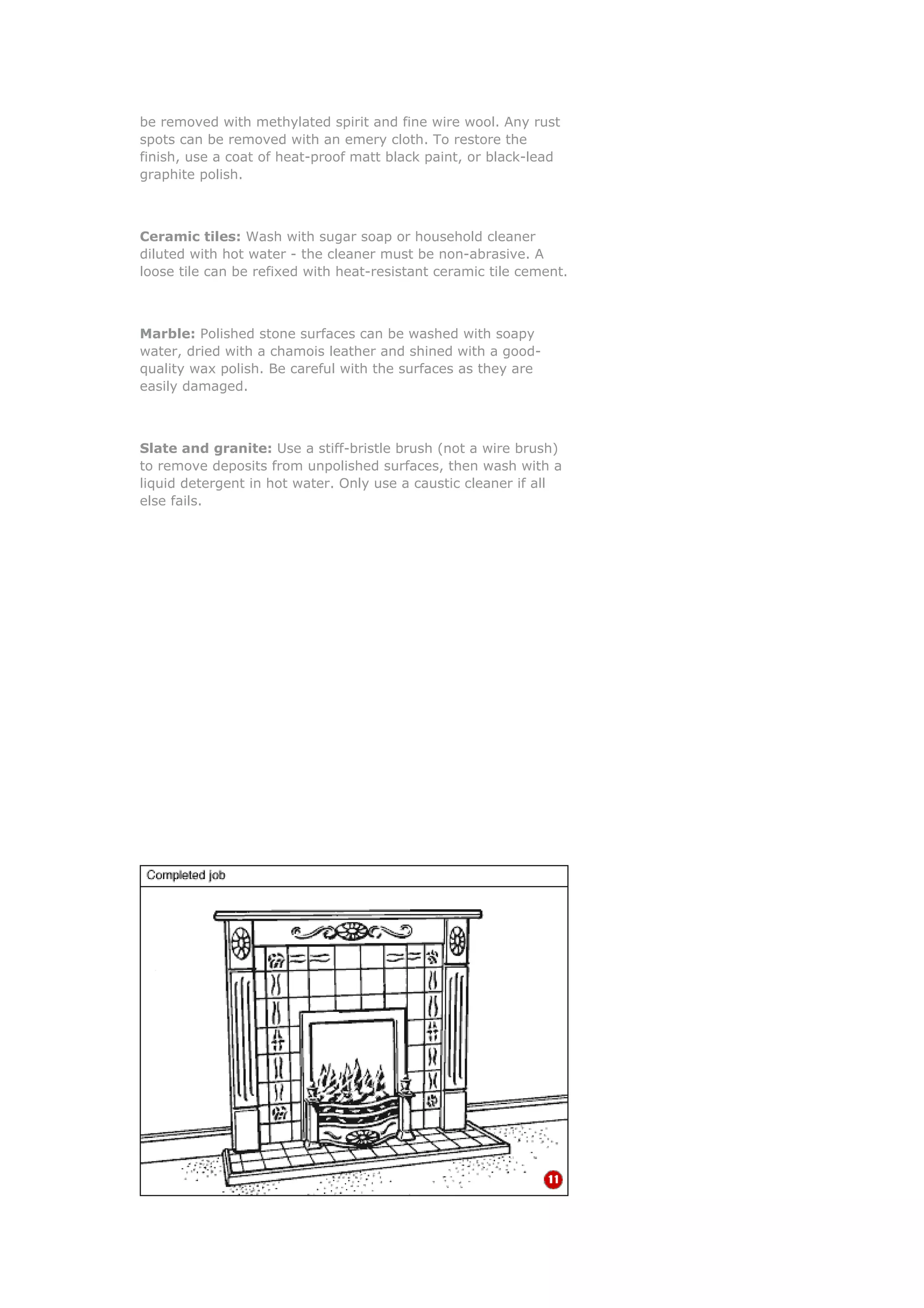 Install a fireplace | PDF