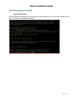 Install and Configure Osiris for Linux - Host Integrity Monitoring ...