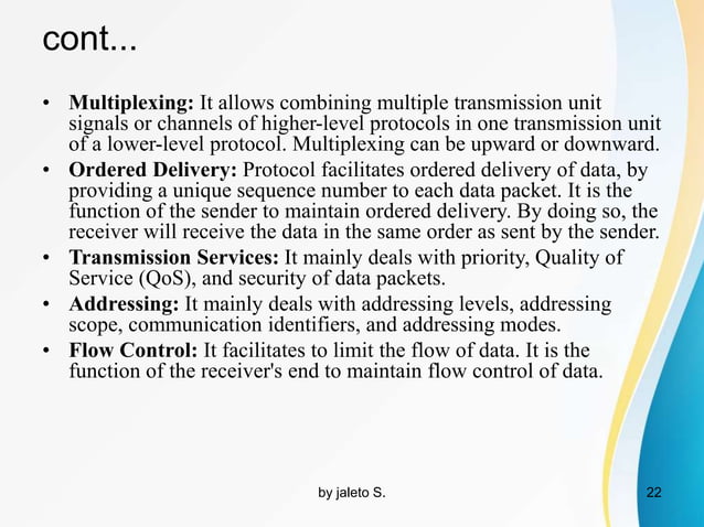 install and manage network protocols.pptx | Internet | Computing