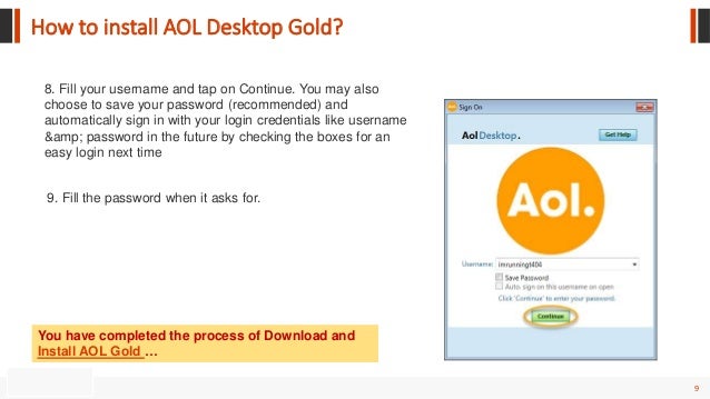 Download, Install AOL Desktop Gold – Easy and Safe