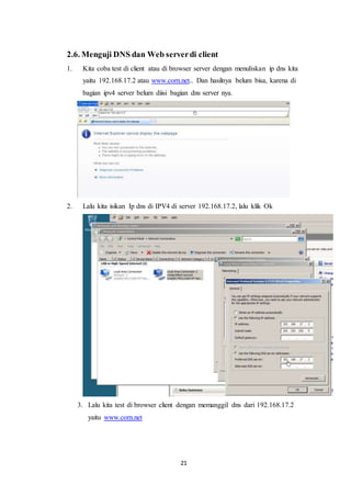 Konfigurasi Windows Server 2008 | DOCX