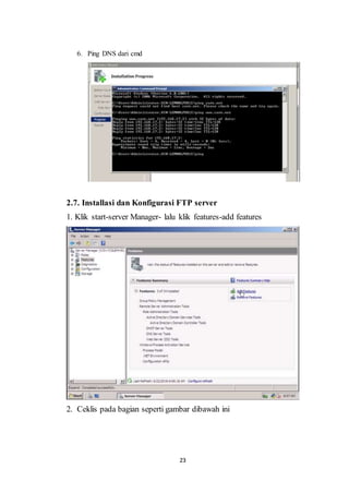 Konfigurasi Windows Server 2008 | DOCX