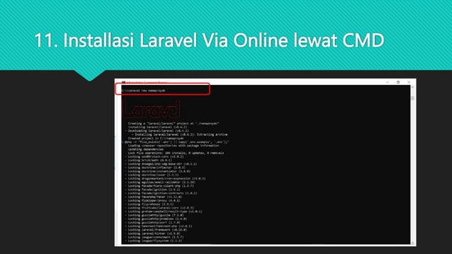 Installasi Laravel.ppt