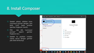 Installasi Laravel.ppt