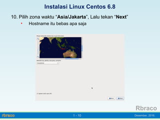 Installasi linux centos 6.8 | PPT