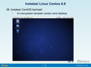 Installasi linux centos 6.8 | PPT