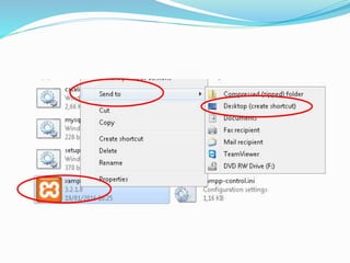 Installasi xampp | PPTX