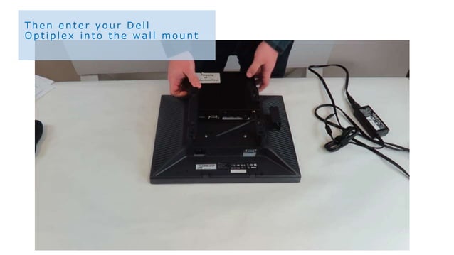 Installing your Dell Optiplex Micro Wall Mount | PPTX