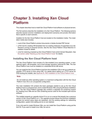 Xen Cloud Platform Installation Guide | PDF
