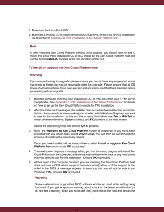 Xen Cloud Platform Installation Guide | PDF