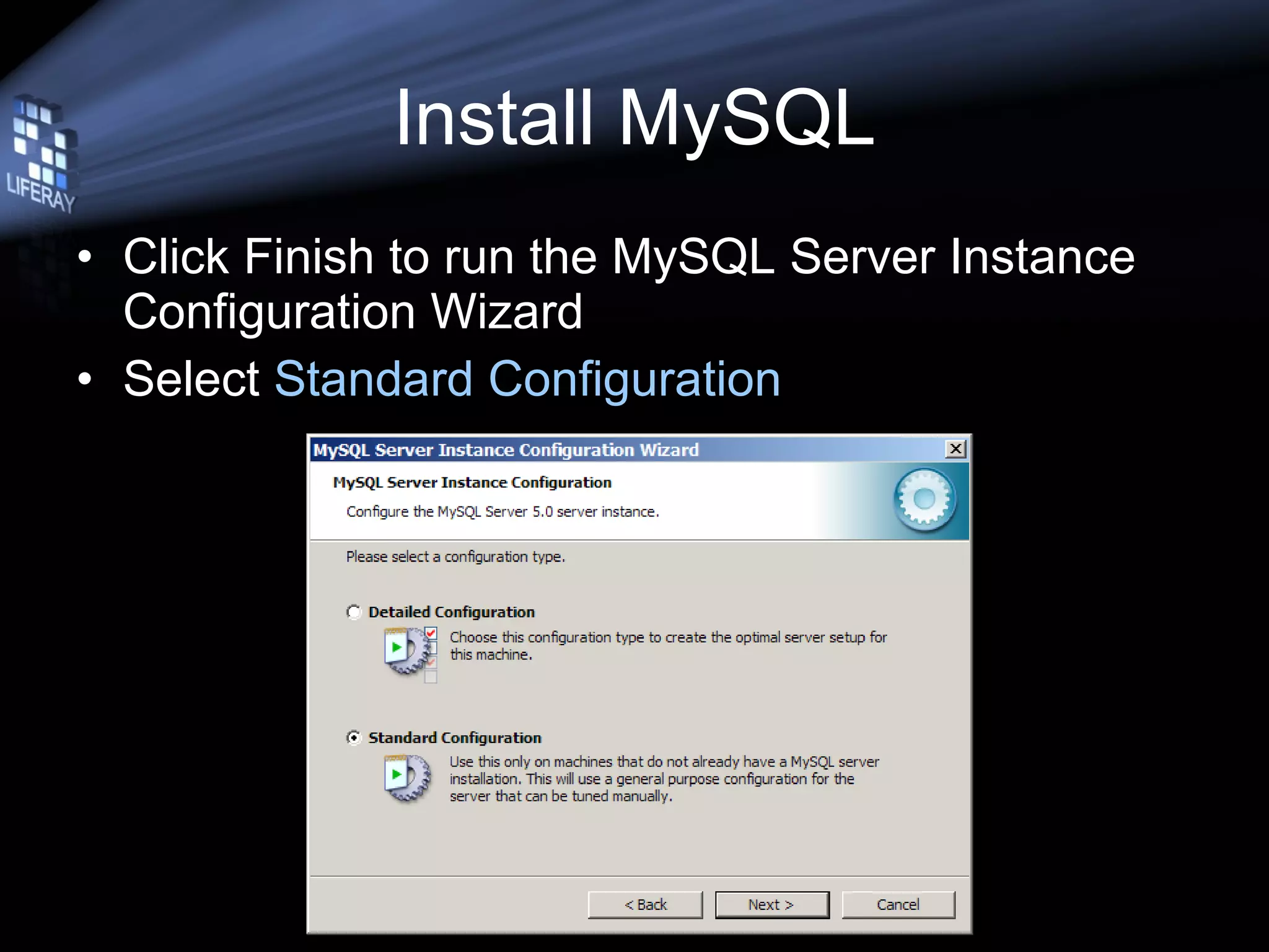 Installation 4-database-connection | PPT