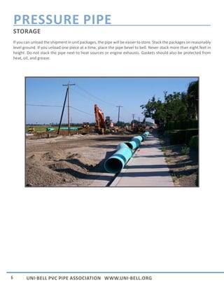 Installation Guide for Gasketed Joint PVC Pressure Pipe | PDF