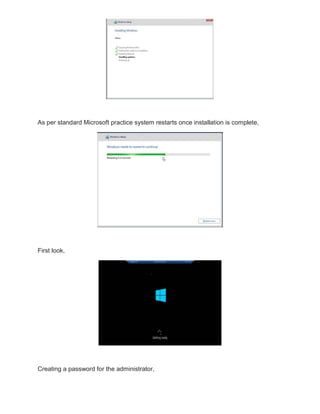 Installation windows server 2019 standard | PDF