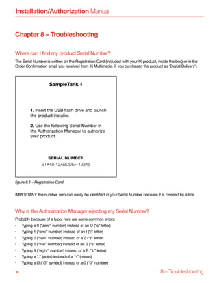 Installation and authorization manual | PDF