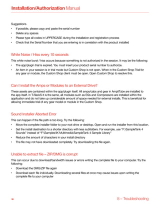 Installation and authorization manual | PDF