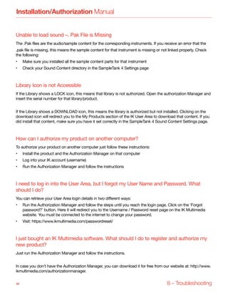 Installation and authorization manual | PDF