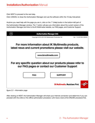 Installation and authorization manual | PDF