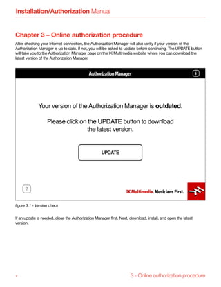 Installation and authorization manual | PDF