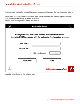 Installation and authorization manual | PDF