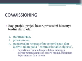 Installation and commissioning | PPTX