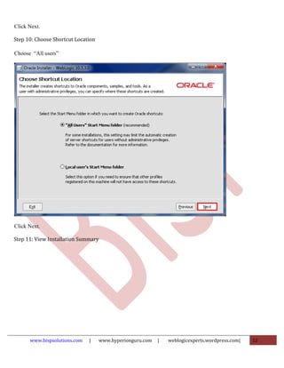 Installation and c onfiguration | PDF