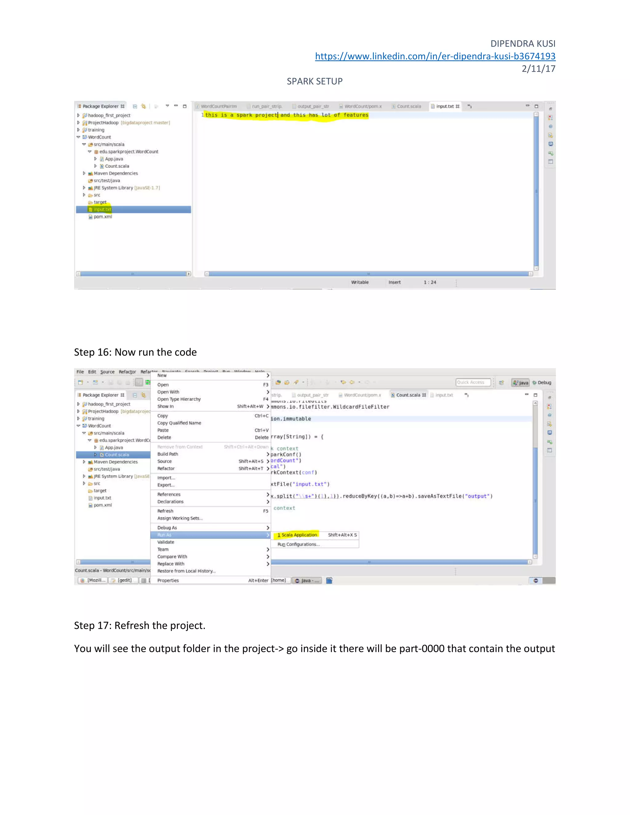 Installation and setup spark published | PDF