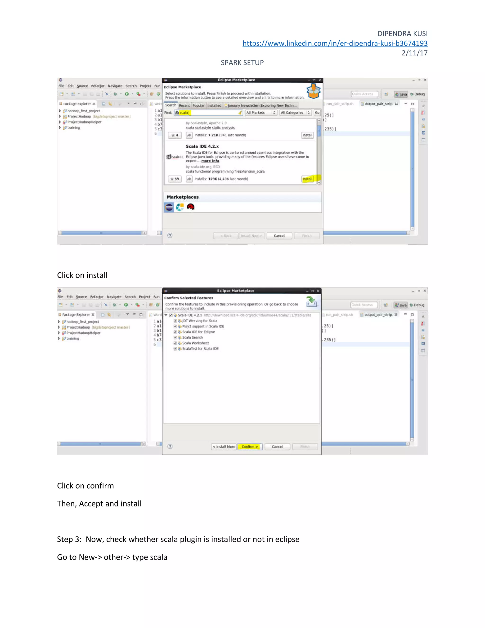 Installation and setup spark published | PDF
