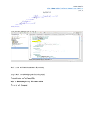 Installation and setup spark published | PDF