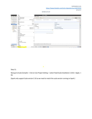 Installation and setup spark published | PDF