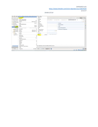 Installation and setup spark published | PDF