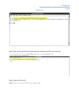 Installation and setup spark published | PDF