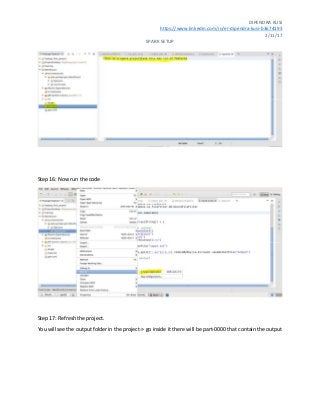 Installation and setup spark published | PDF