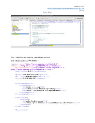 Installation and setup spark published | PDF