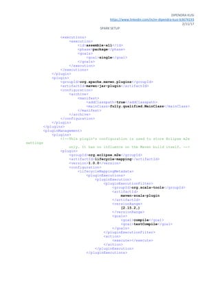Installation and setup spark published | PDF