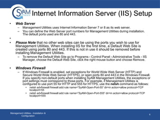 Installation & configuration | PPTX