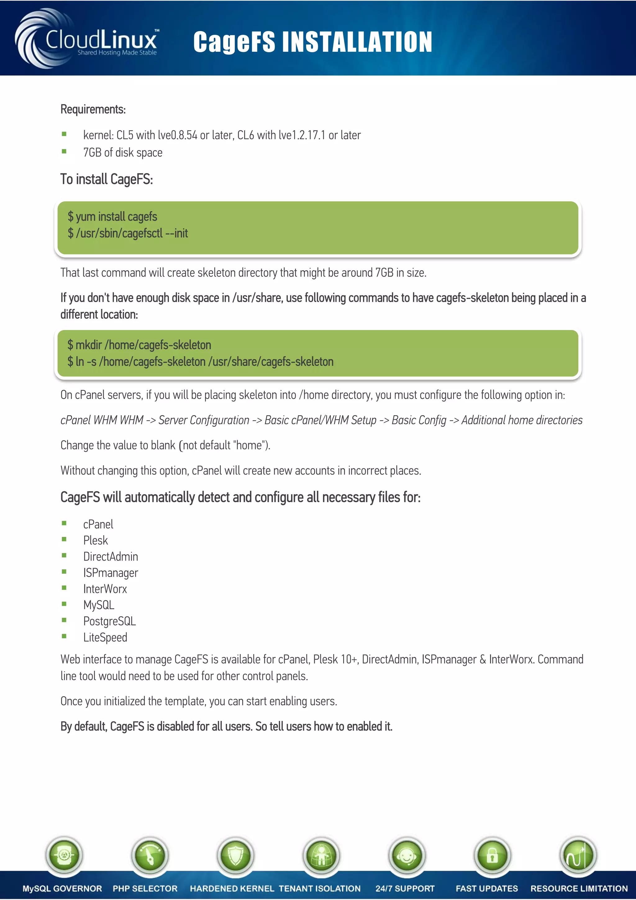 Installation guide | PDF