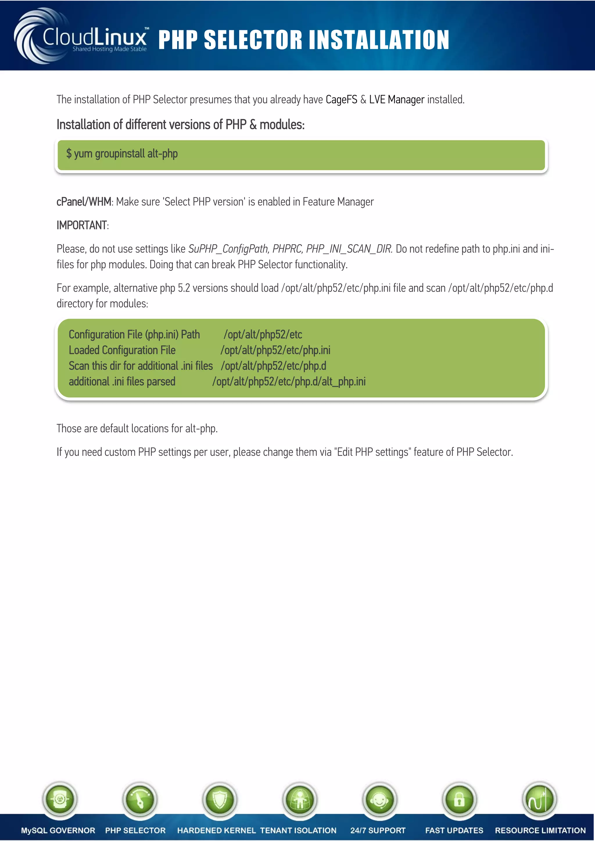 Installation guide | PDF