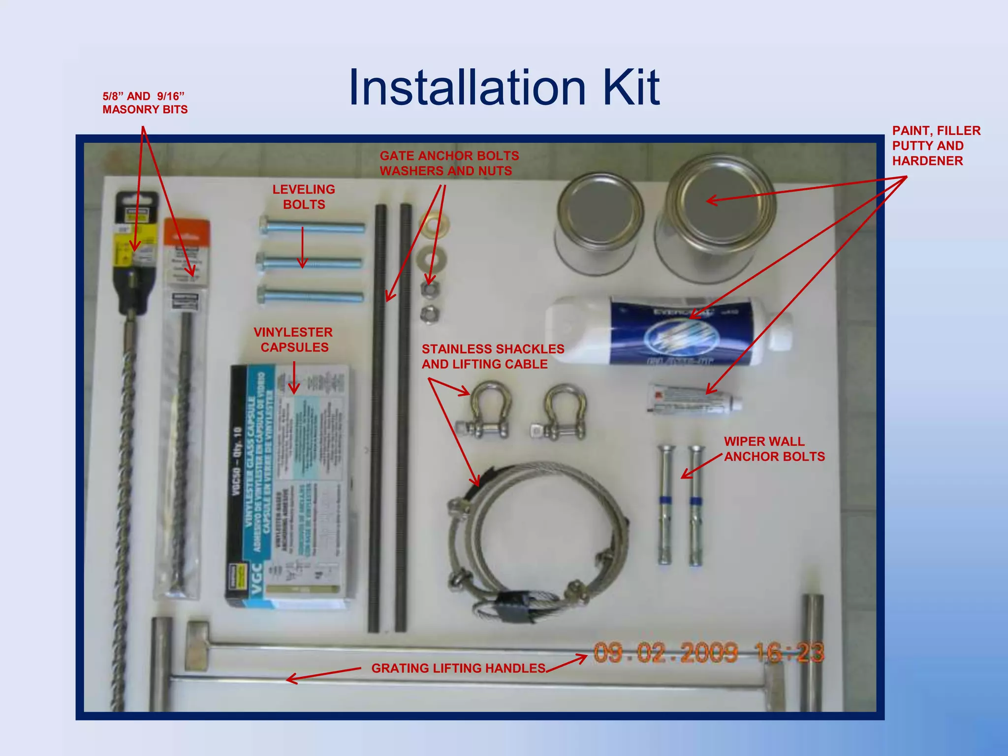 FloodBreak Installation Guide | POTX