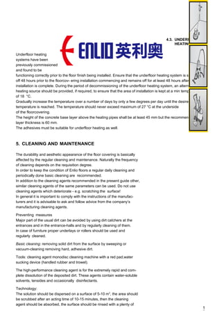 Enlio Sports Flooring installation | DOC