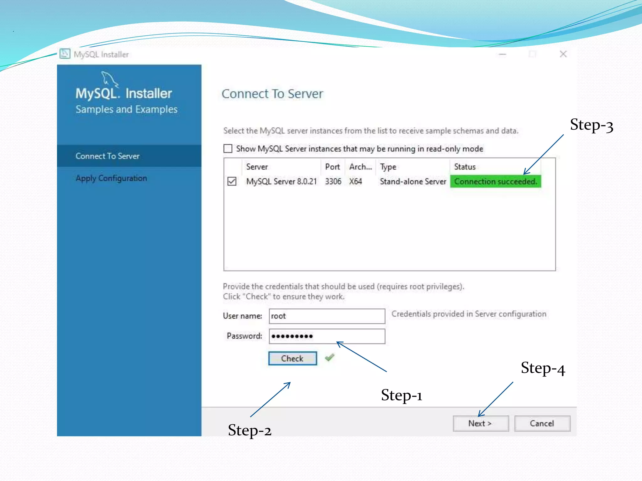 Installation Guide For Mysql In Windows Pptx Operating Systems Computer Software And